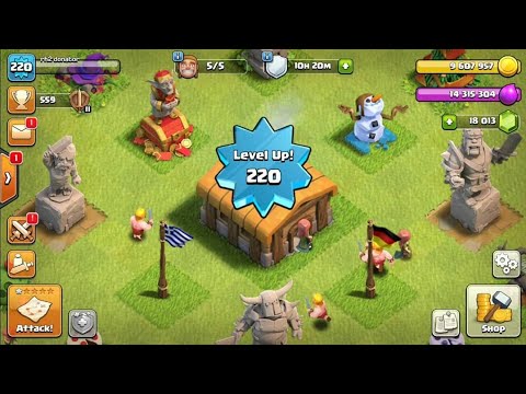 Town Hall 2 & Level 220! - YouTube