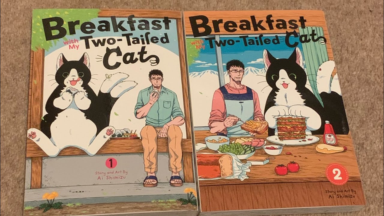 Reviewing breakfast with my two-tailed cat. (spoiler free) - YouTube