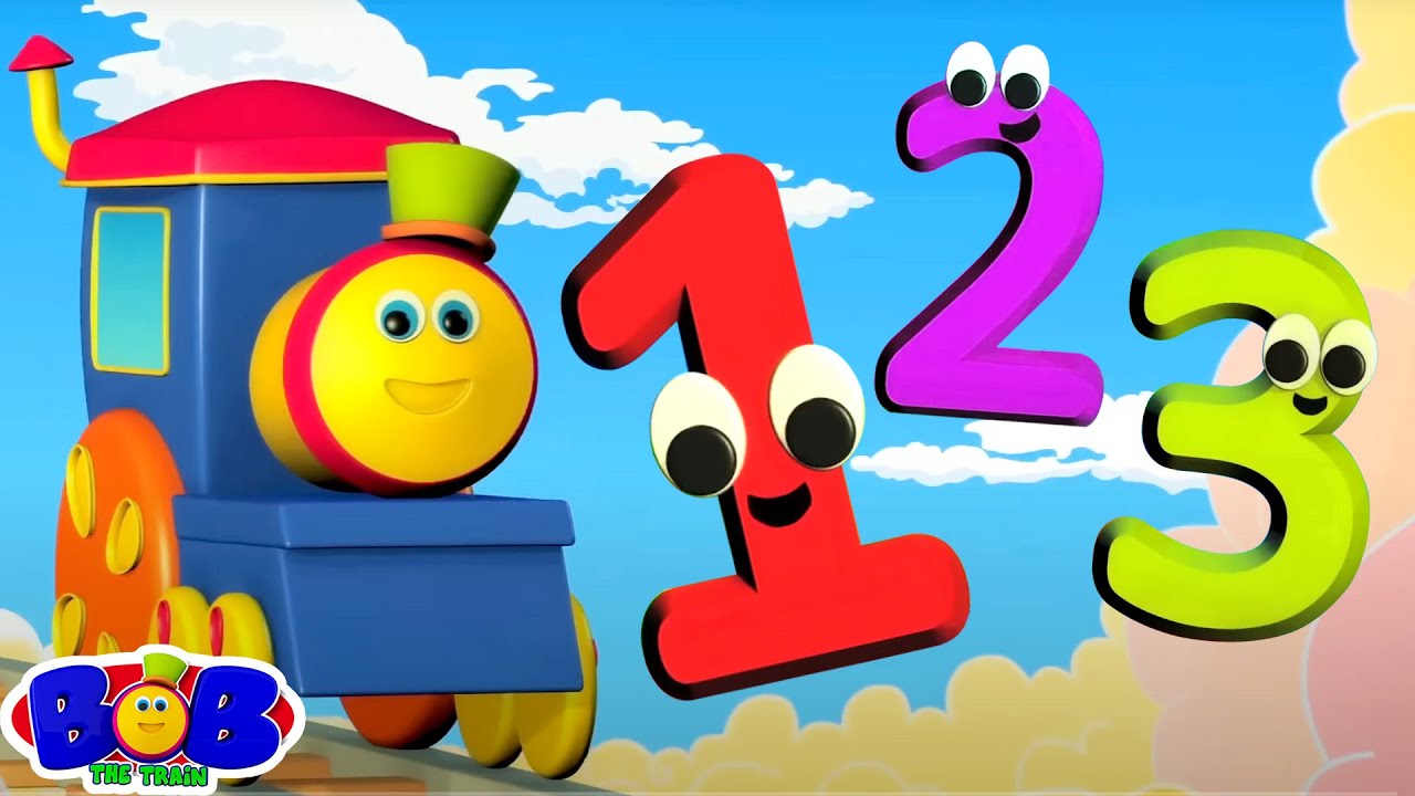 Numbers Adventure With Bob The Train & Cartoon Videos for Children ...