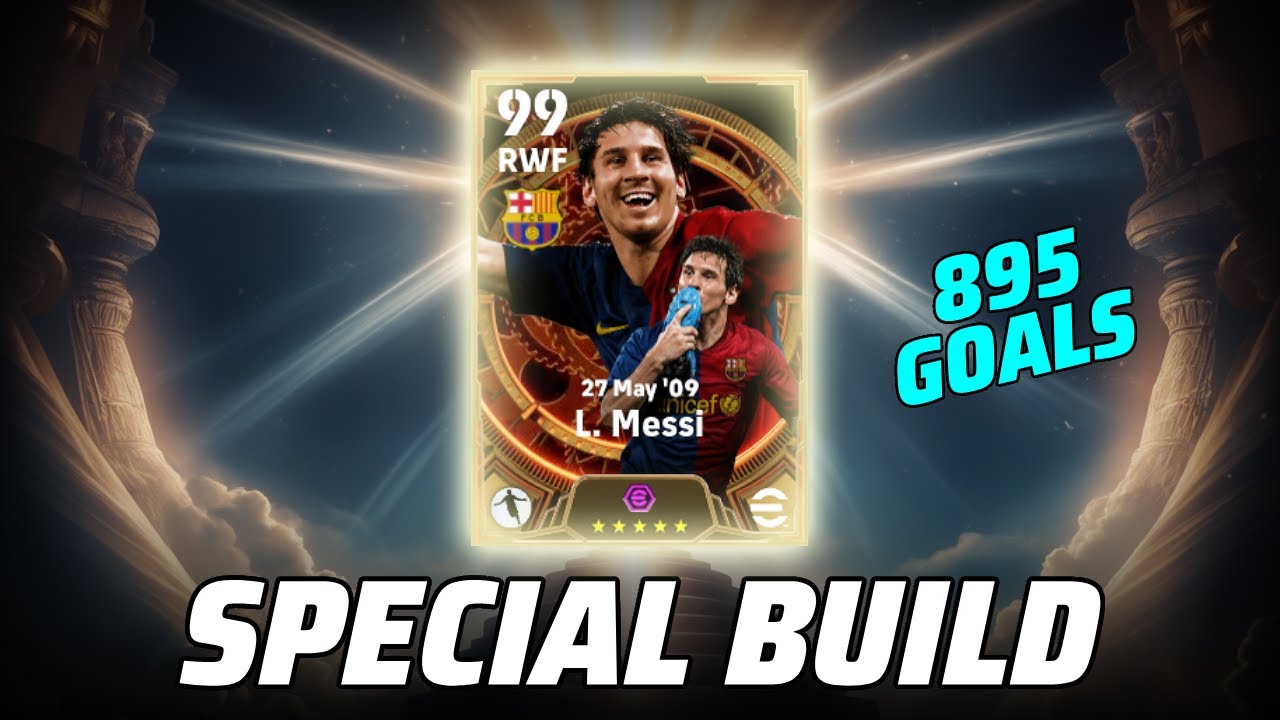 NEW SPECIAL 2009 BOOT MESSI BUILD! TRAINING + SKILL GUIDE + INGAME ...