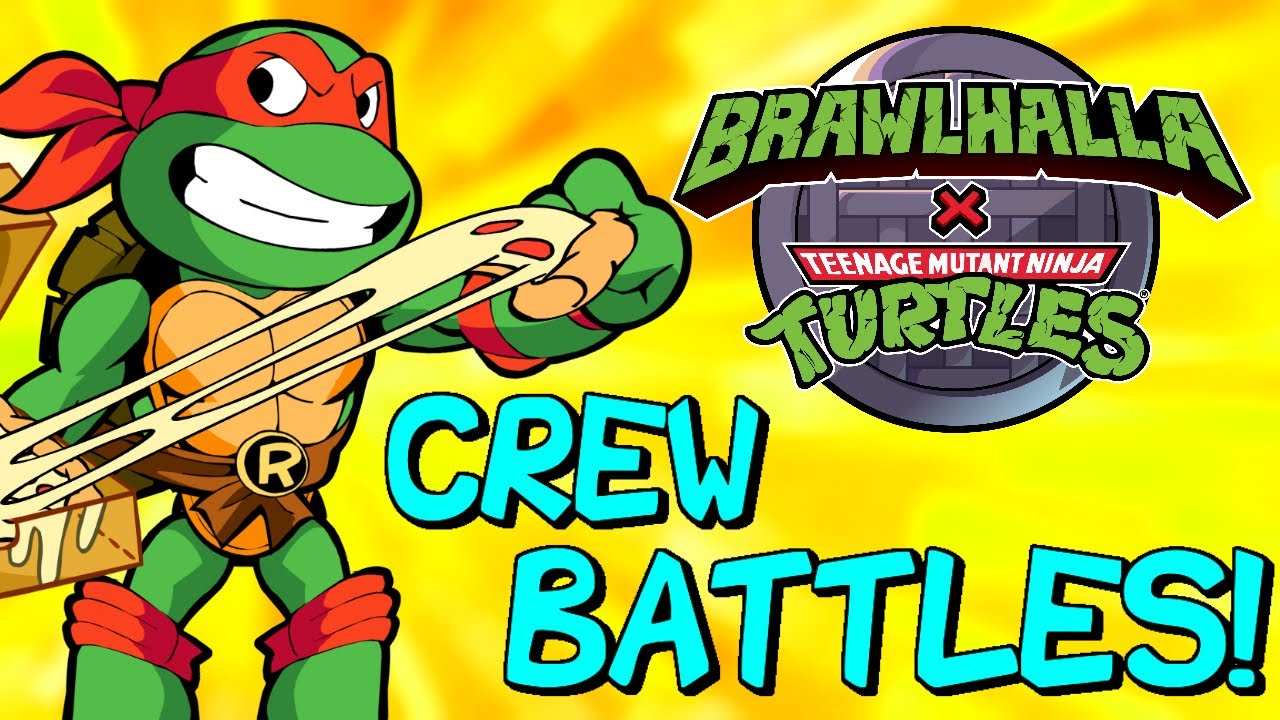 New Game Mode: CREW BATTLES!! • Brawlhalla TMNT Gameplay - YouTube