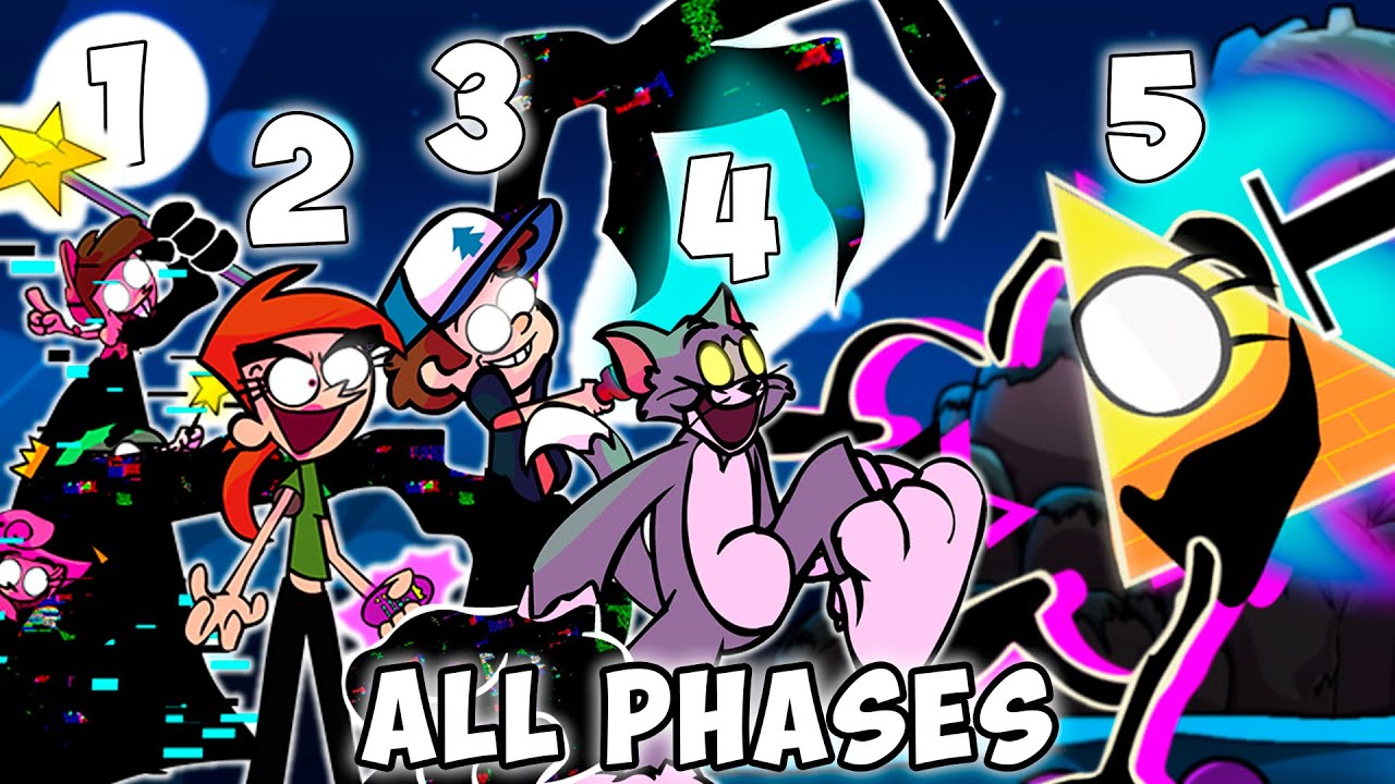 Pibby ALL PHASES | Come Learn With Pibby | Friday Night Funkin' | FNF ...