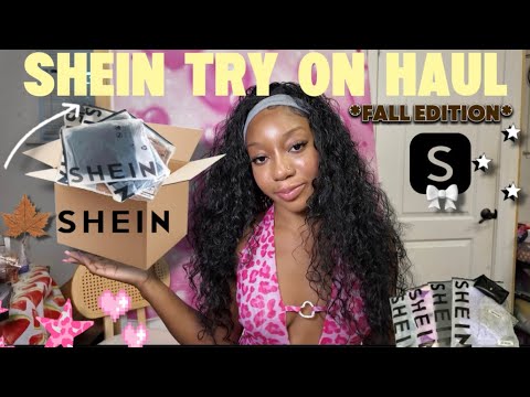 SHEIN FALL TRY ON HAUL!🍂*items linked below!*