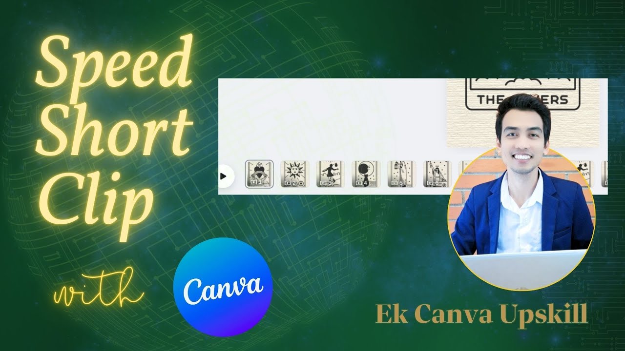 CANVA เร่งสปีดคลิปสั้น | Ek Upskill #canva #videoedit - YouTube