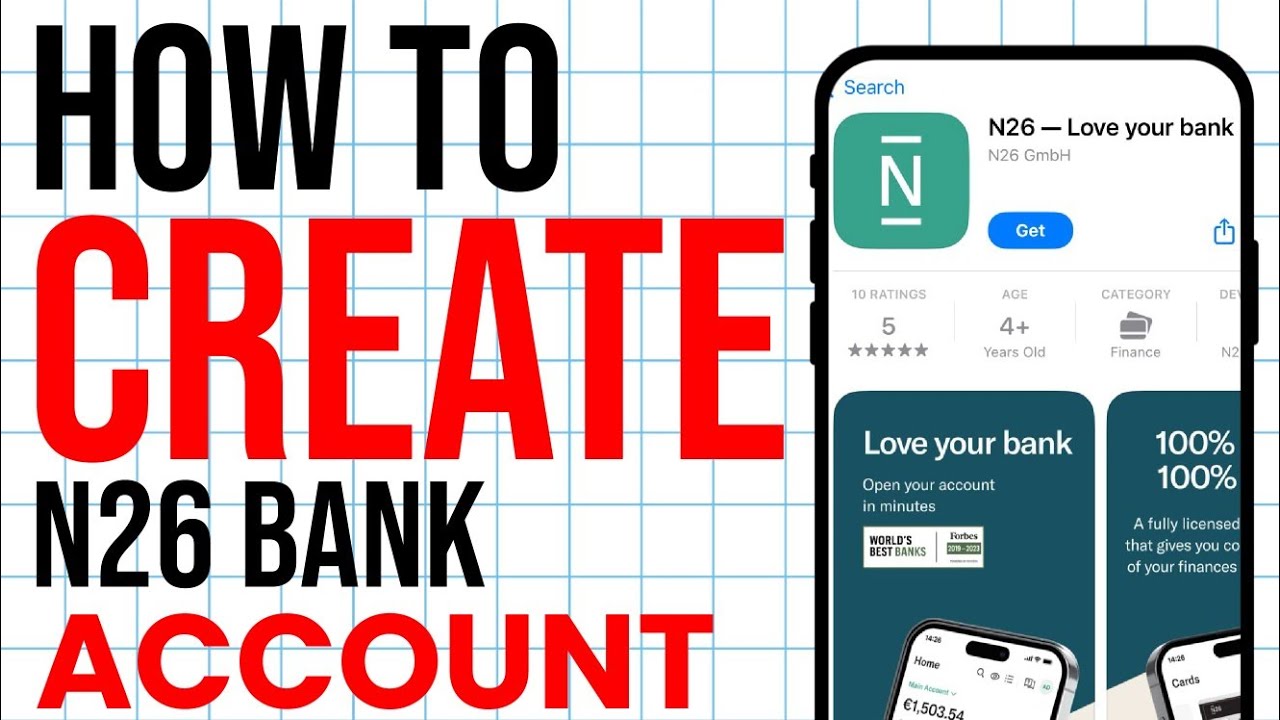 How to create an account N26 bank 2024 - YouTube