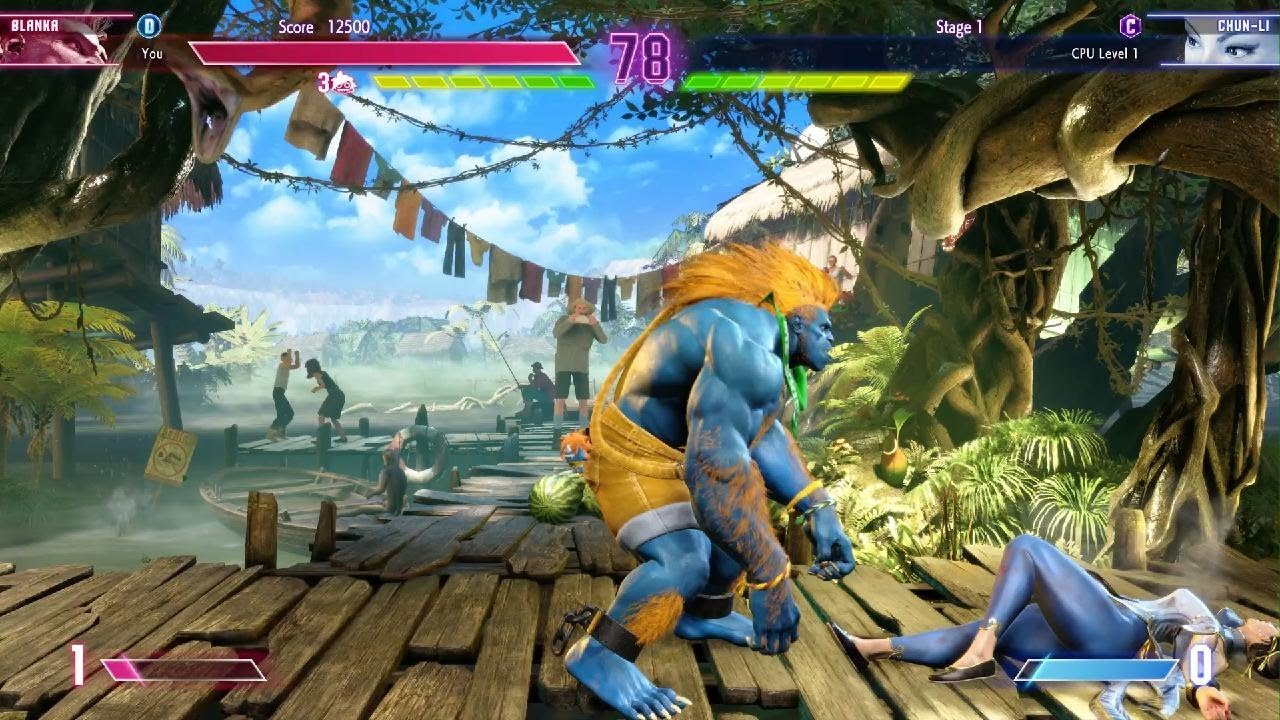 SF6: Arcade Mode + Ending : Blanka - YouTube