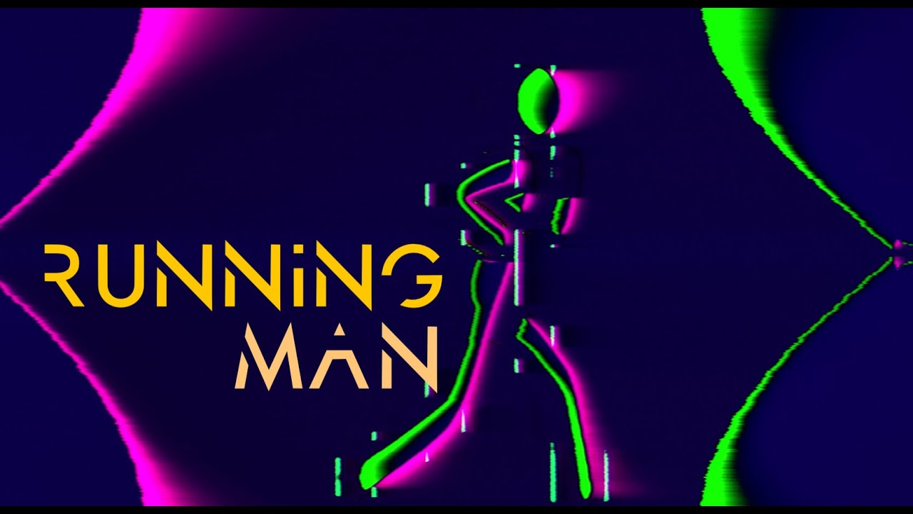'RUNNING MAN' - DIGITAL ANIMATION - VIDEO ART - VIDEO SYNTH ...