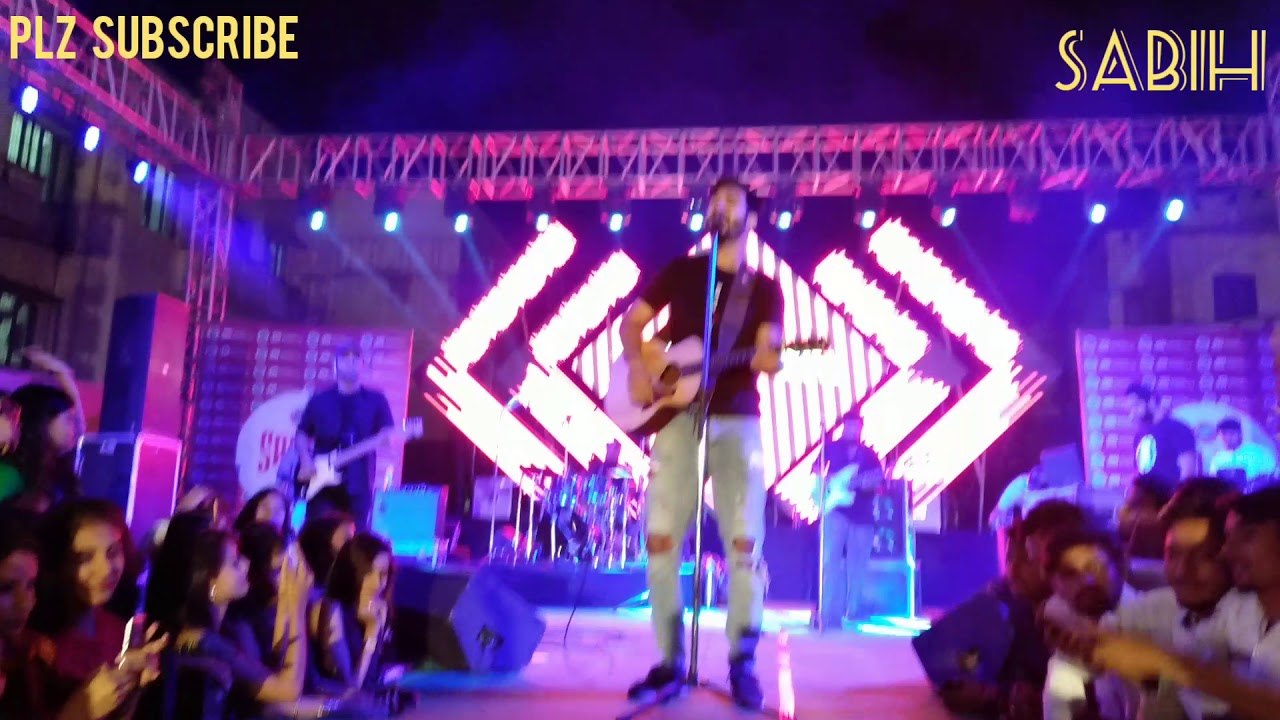 Gajendra verma live | tera hi rahun | gajender verma live in jbit ...