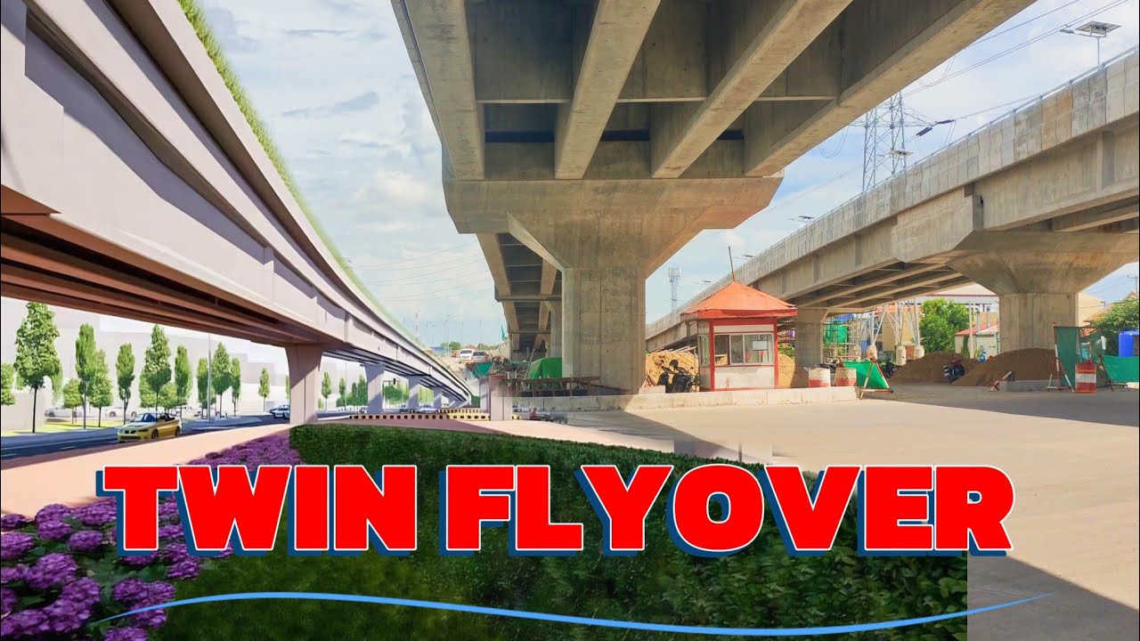 Cambodia's MOST AMAZING Twin Flyover Project Is Finally Taking Shape ...