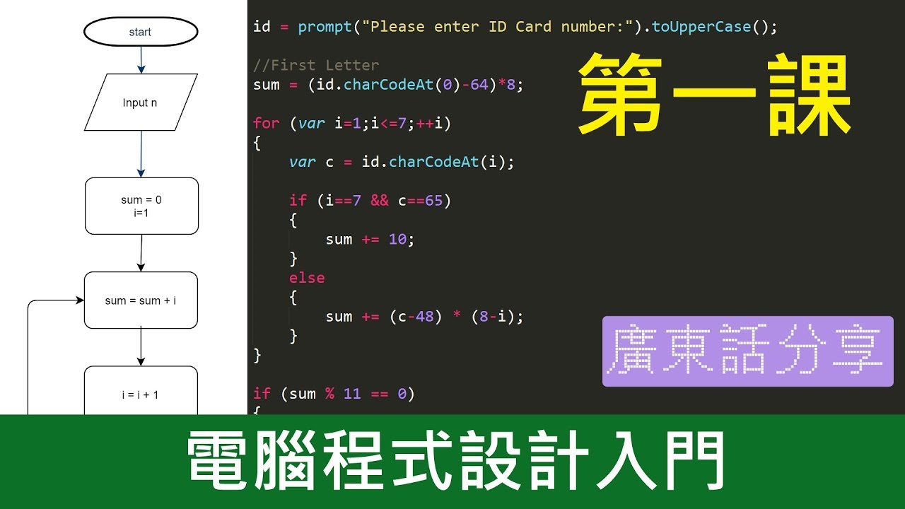 第一課：軟件設定、編寫 Hello World!【電腦程式設計入門 EP2】 - YouTube