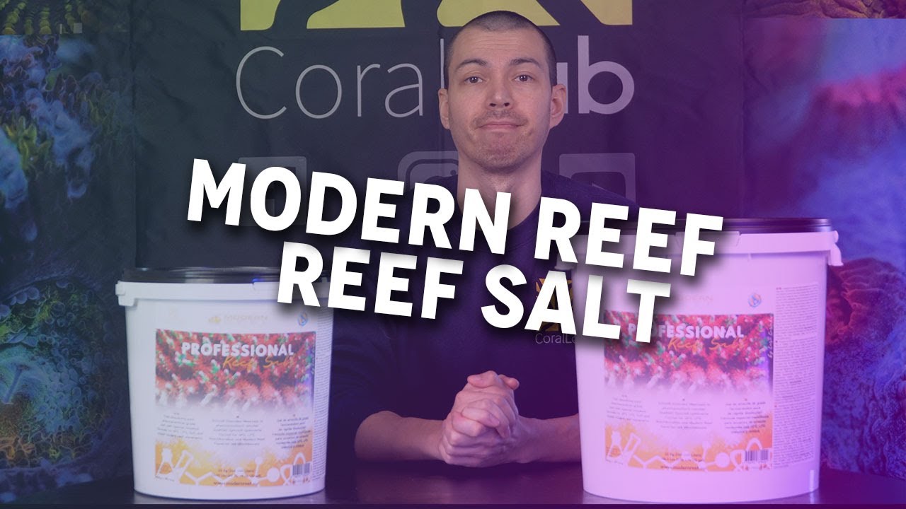 Modern Reef Professional Reef Salt - YouTube