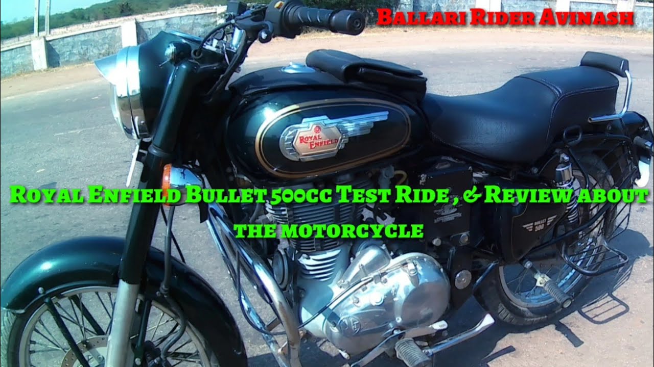 Royal Enfield Standard Bullet 500cc EFI BS-4 with{AHO} Test Ride ...