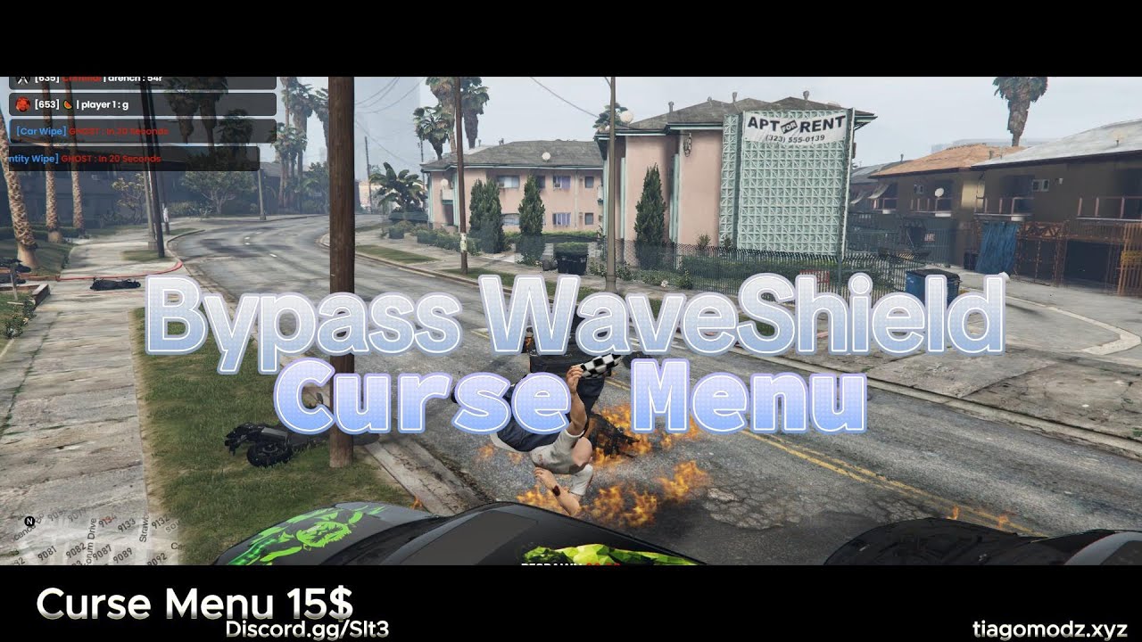 Bypass WaveShield | Curse Menu V3 | The Best Fivem Menu - YouTube
