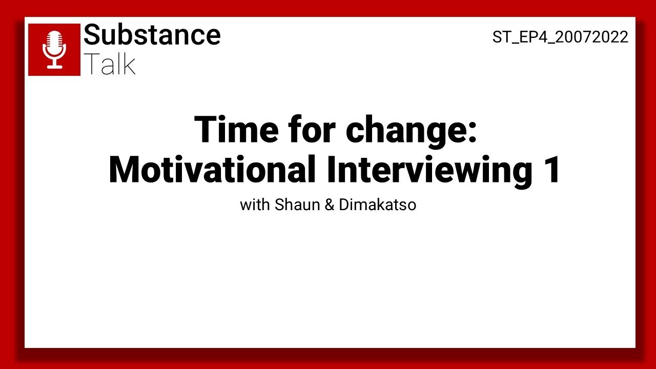 Motivational Interviewing: Basics - YouTube