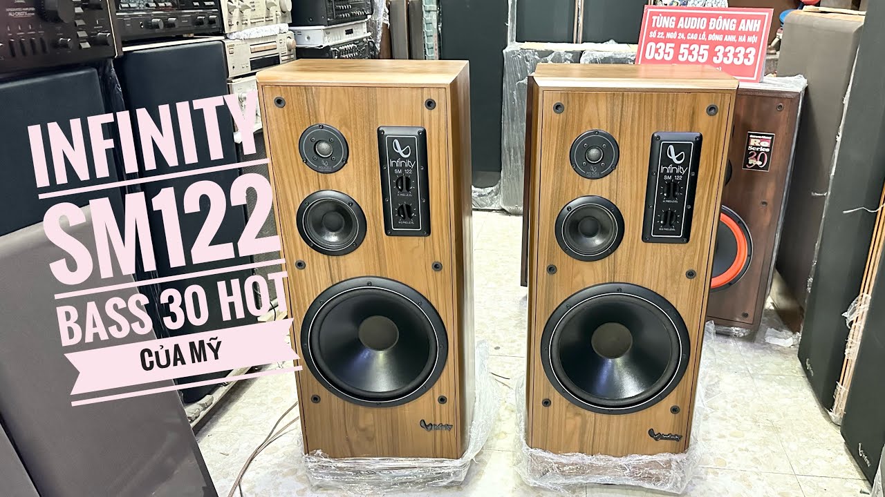 Loa Infinity Sm122 dòng loa bass 30 hot hit của Mỹ,kiểu dáng đẹp chất ...