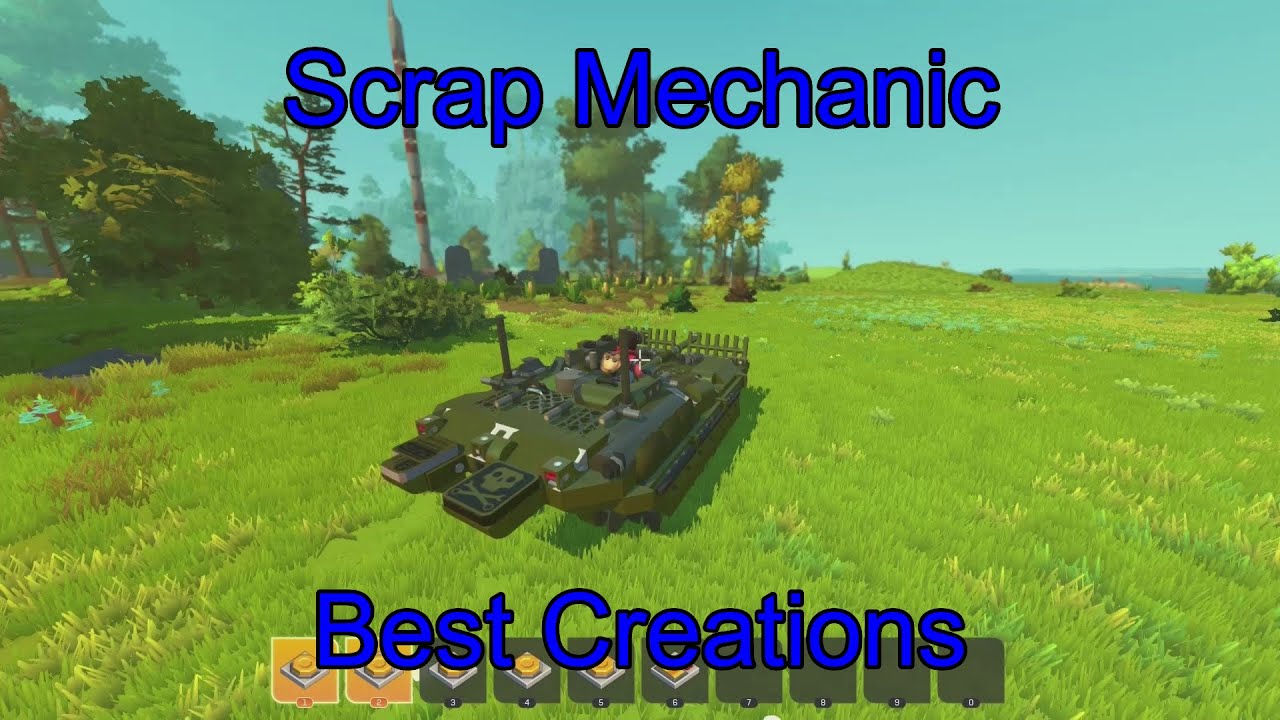 Transformer, Tank, and More|Scrap Mechanic|Best Creations - YouTube