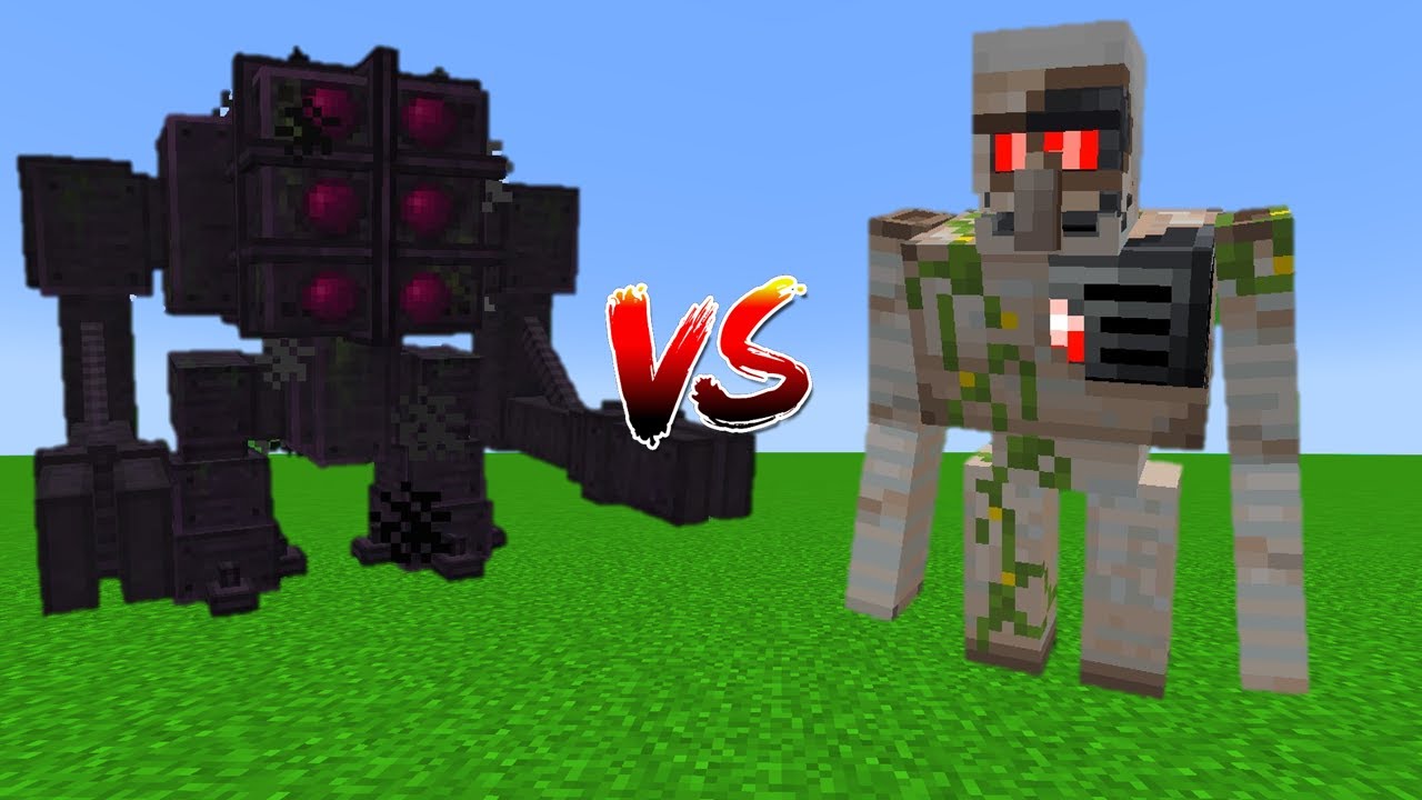 Corundum Guardian Vs Automated Terminator Prototype - Minecraft Mob ...