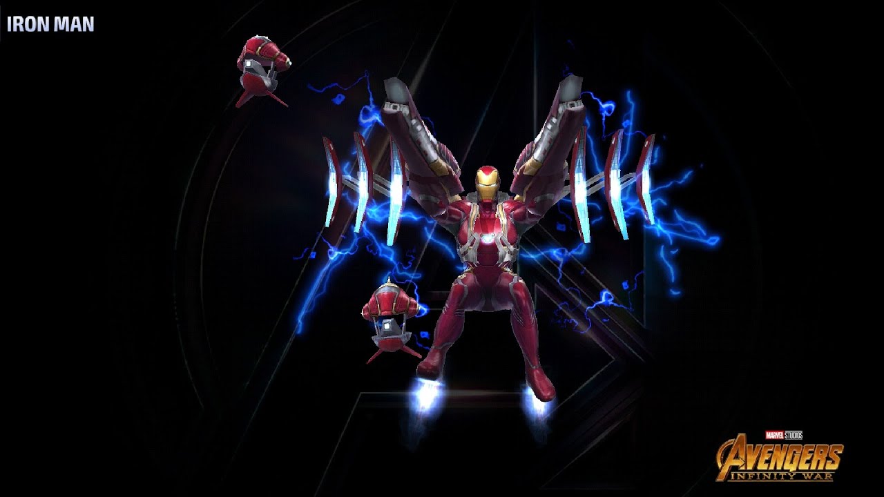 [Marvel Future Fight] Infinity War Iron Man Build Details - YouTube