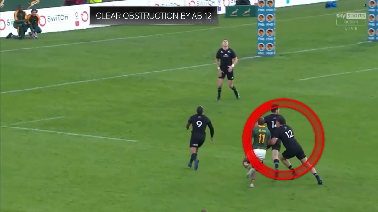 Rugby Referee Analysis: Luke Pearce | Springboks vs All Blacks Rugby ...