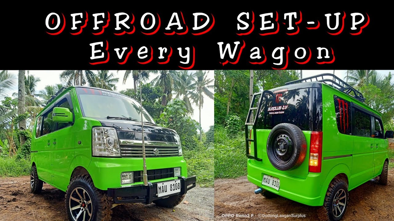 Suzuki Every Wagon OFFROAD SET-UP DA64W AWD - YouTube