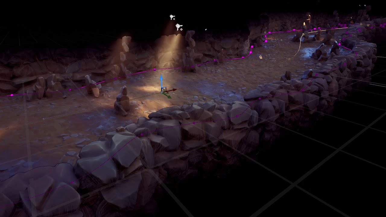 PCG Level Gen demo in UE5's Editor - YouTube