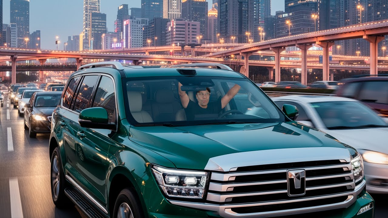 NEW Tank 500 PHEV FACELIFT | Full Autonomous Drive Test in Chongqing ...