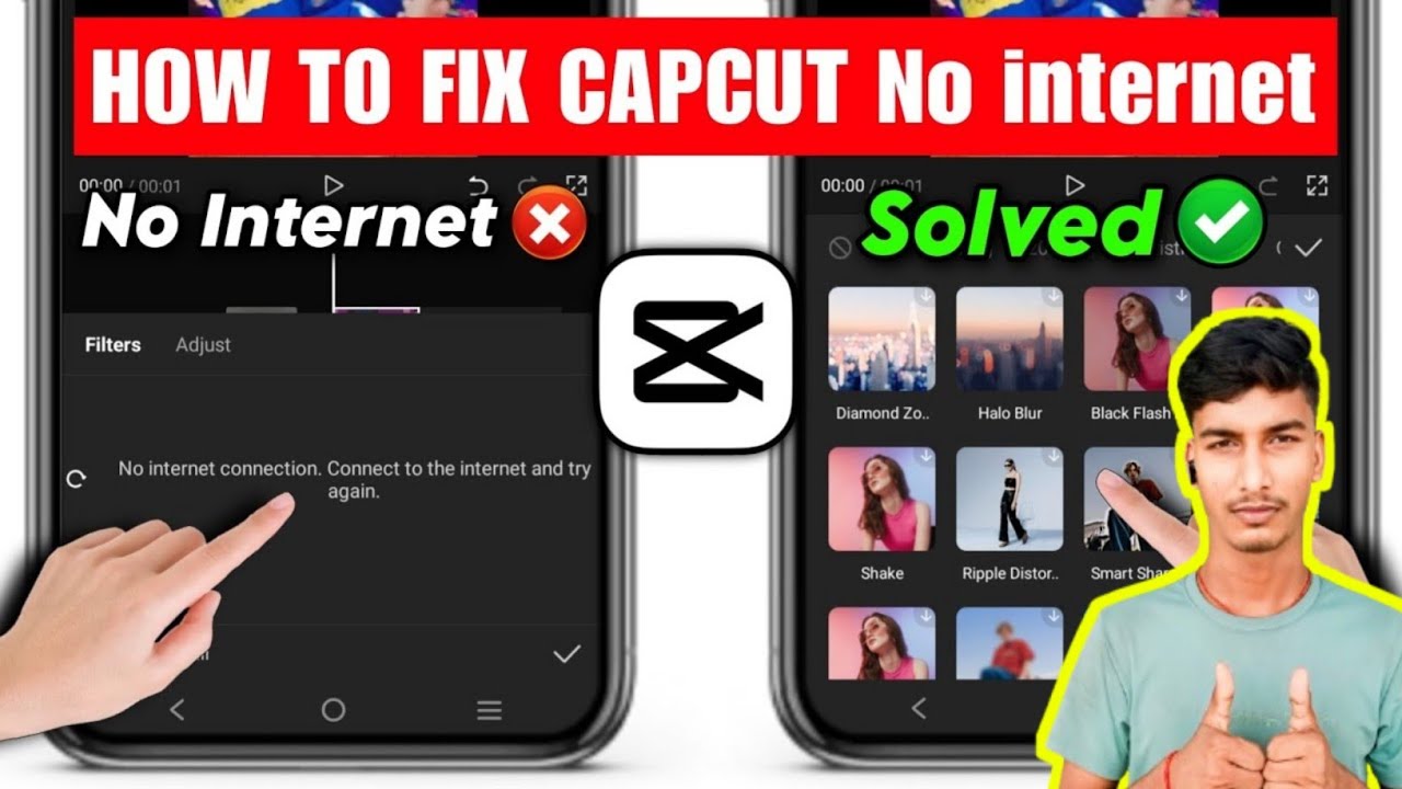 CapCut: The No Internet Connection Fix You NEED to Know - YouTube