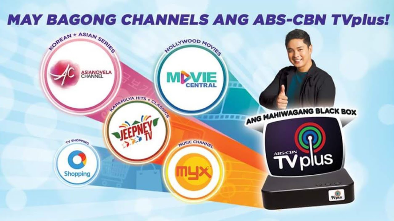 Mga bagong channel ng abs-cbn tv plus - YouTube