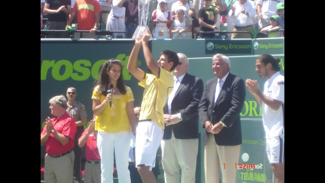 NOVAK DJOKOVIC-Miami 2007-Winning his first Master Series title, - YouTube
