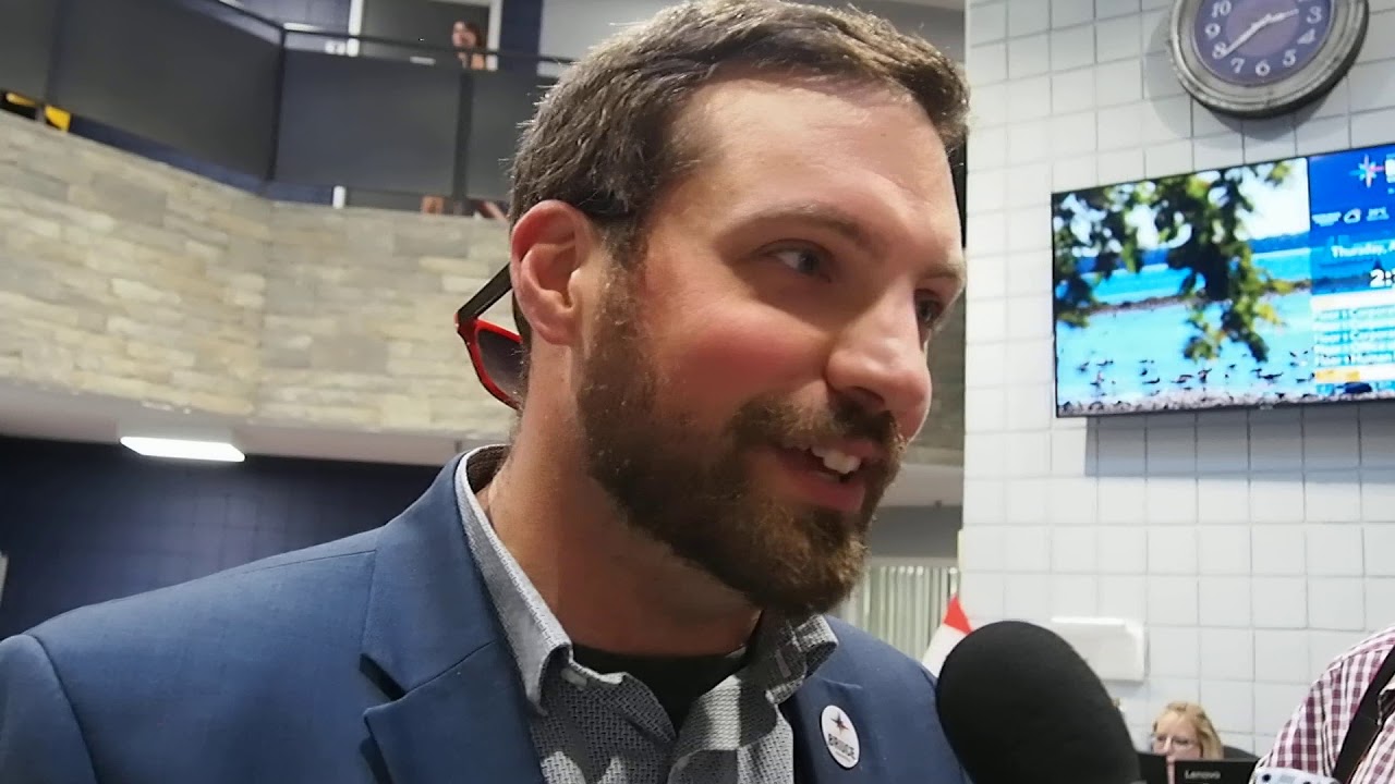 Bruce County Councilor and Mayor of Saugeen Shores, Luke Charbonneau ...