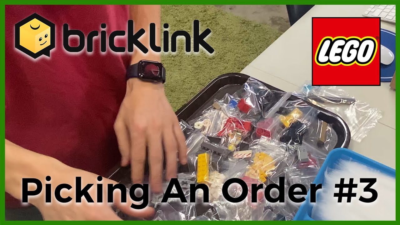 FIRST IN A MONTH | Picking An Order on BrickLink #3 - YouTube
