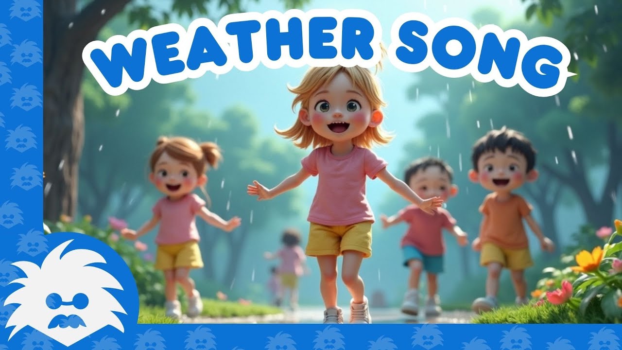 Weather Song for Preschoolers - Sun, Rain, Wind, Rainbows - Preschool ...