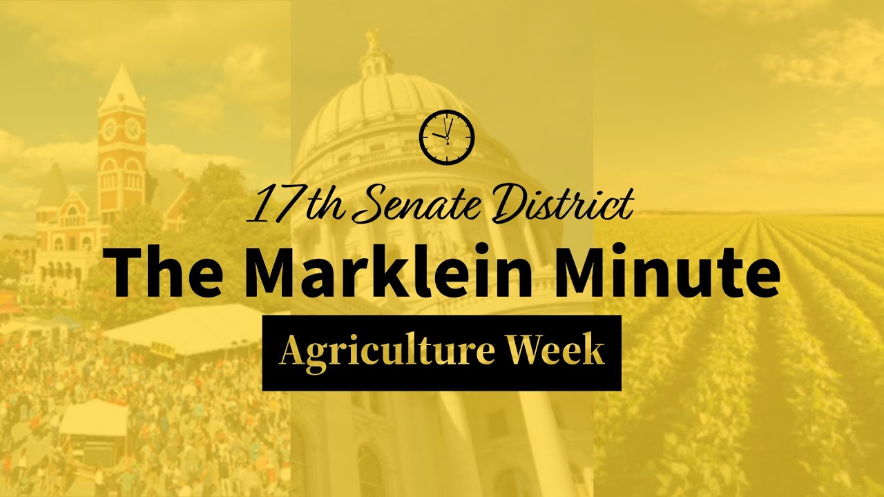 Marklein Minute: Thank You Farmers! - YouTube
