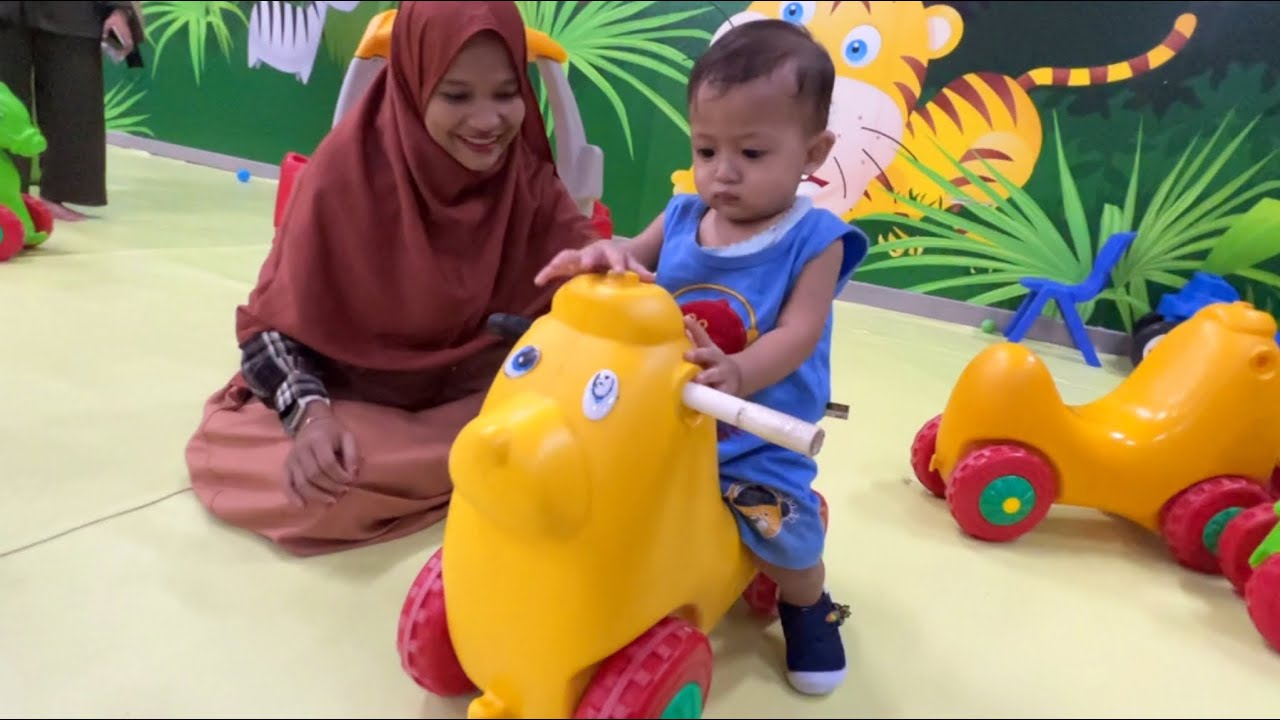 Waduh aku belajar naik motor anjing laut Robi bisa gak ya - YouTube