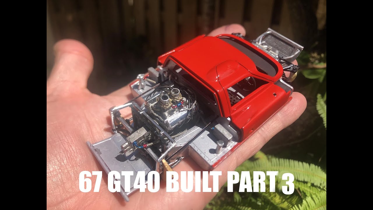 67 GT40 MK4 build Part 3 - YouTube