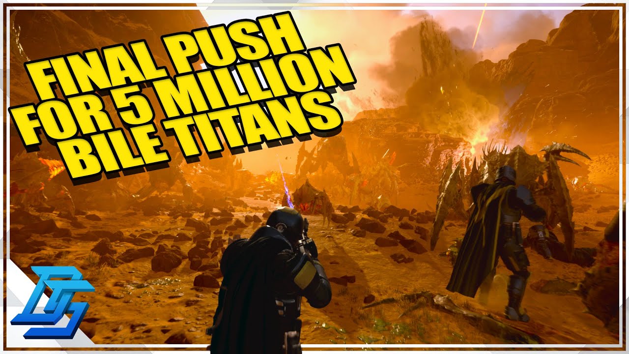 Helldivers 2 Gameplay | THE FINAL PUSH TO ELIMINATE 5 MILLION BILE TITANS & PUSH THE GLOOM ...