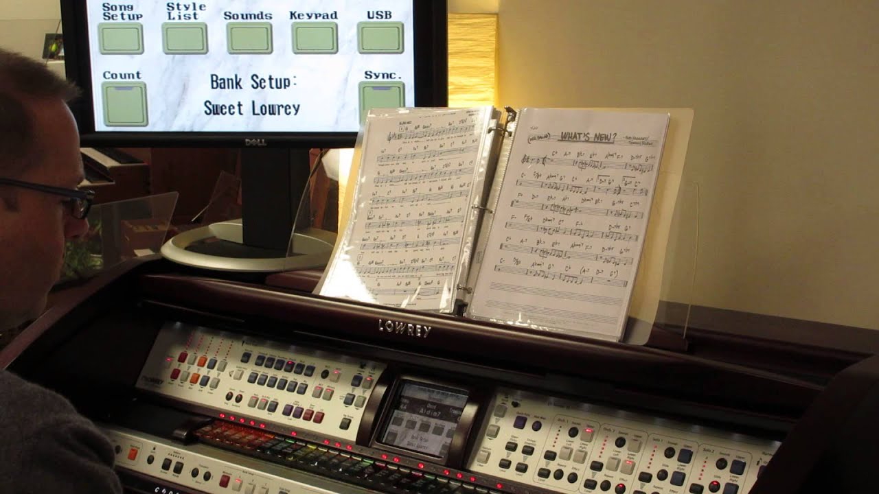 Lowrey Inspire New Organ Tabs and use of Vibra Trem - YouTube