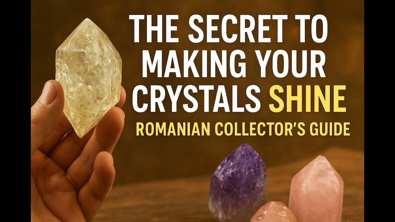 The Secret to Making Your Crystals Shine—Romanian Collector’s Guide ...