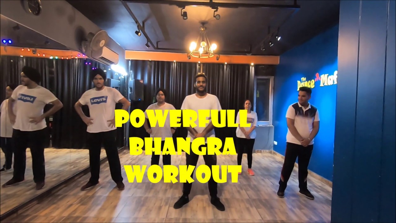 Powerful Bhangra Workout | Bhangra Cardio | Bhangra for gym |THE DANCE ...