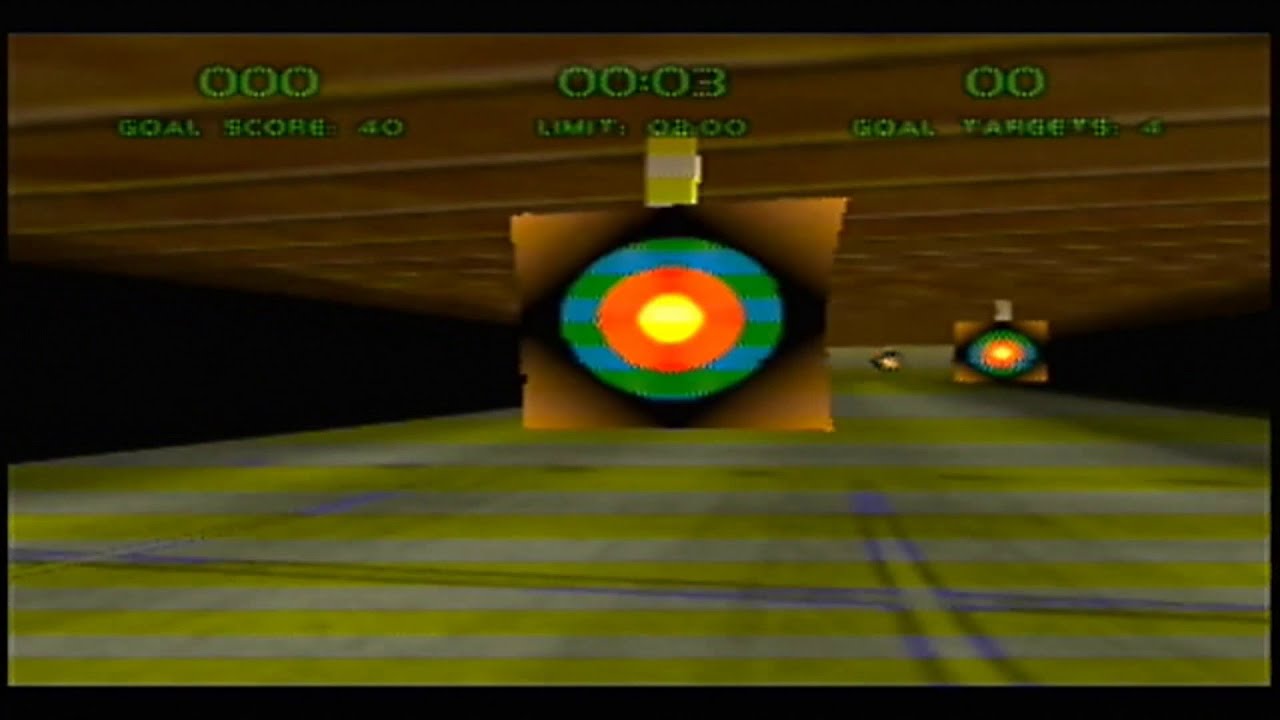 Perfect Dark — CI Training #3 Firing Range Weapons 17-32 (Real N64 ...