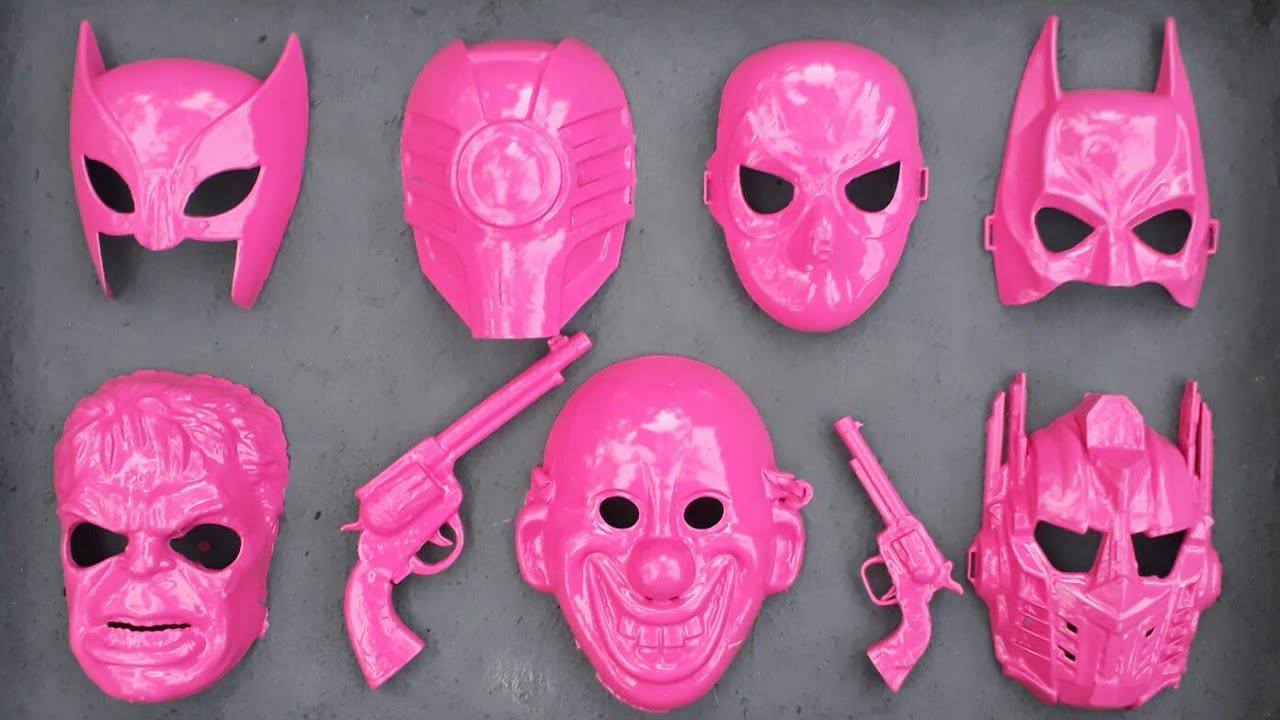 Topeng Bima S, Topeng Badut, Topeng Spiderman Hitam, Dua Pistol Koboi ...