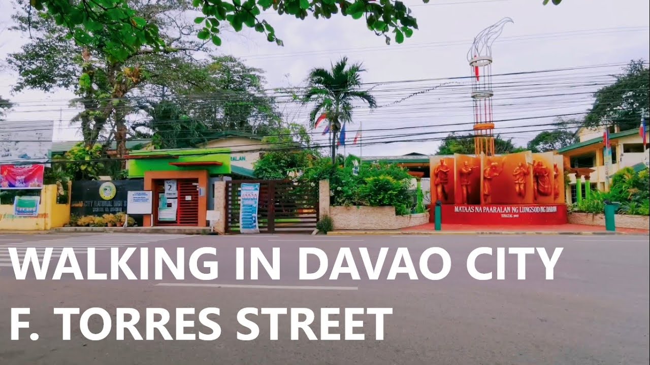 WALKING IN DAVAO CITY | F. Torres Street - YouTube