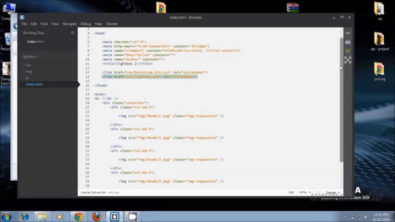 how to use lightbox 2 jquery plugin with bootstrap (Quick Video) - YouTube