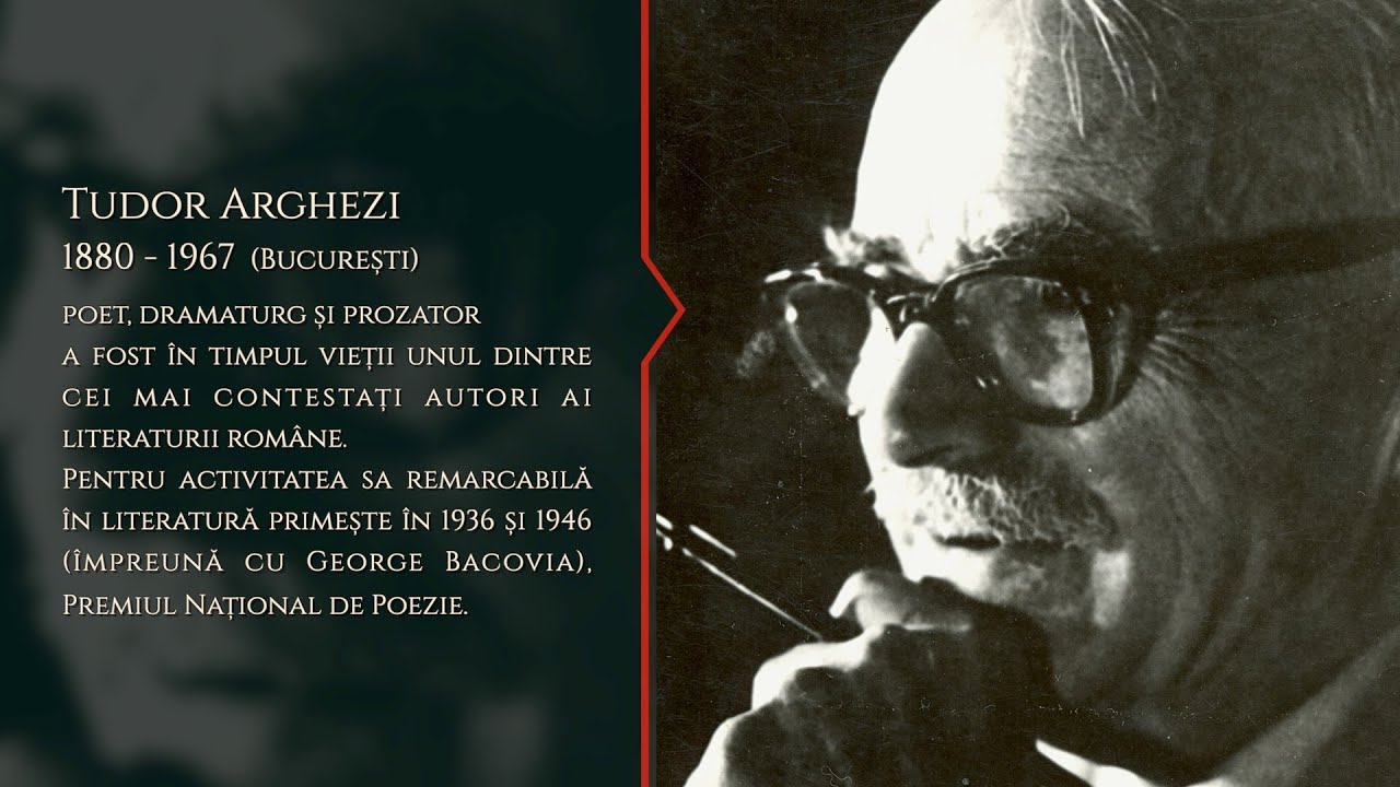 Aplauze pentru poet – Tudor Arghezi (1880, București – 1967, București ...