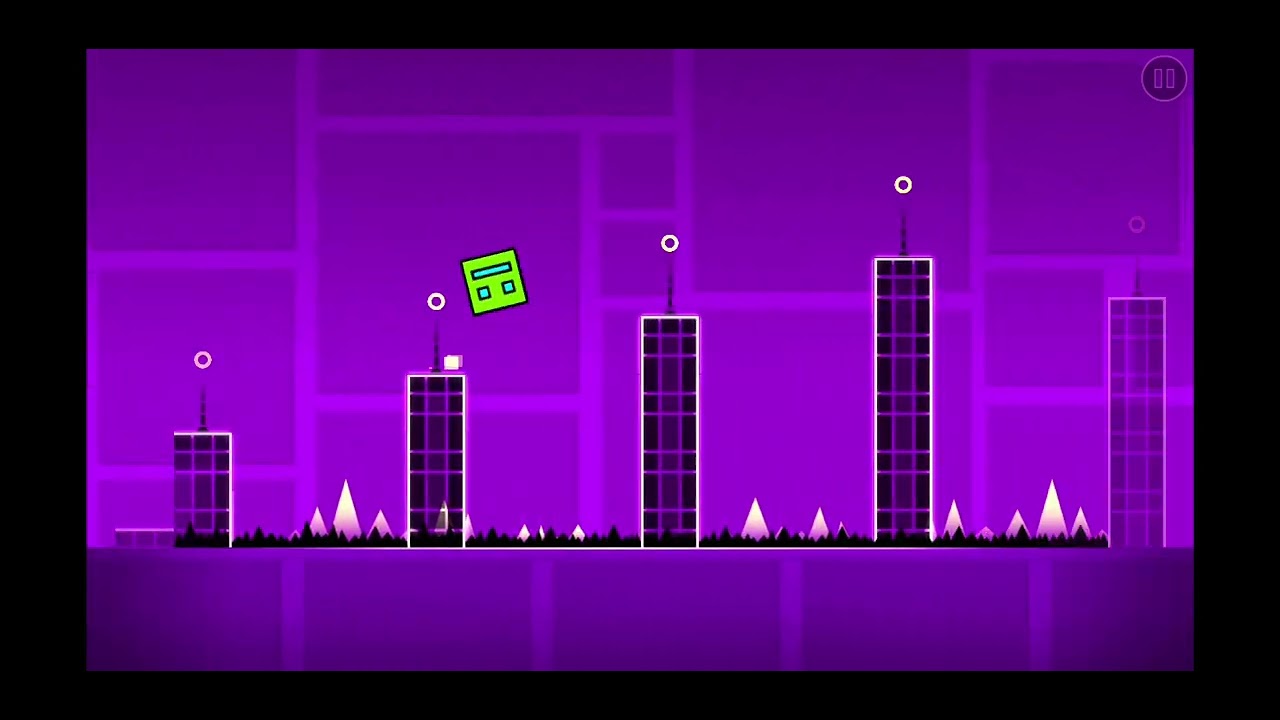 Finishing Stereo Madness Level in Geometry Dash - YouTube