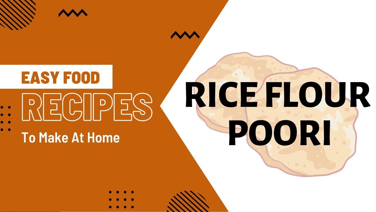 ||Rice Flour Poori || Special Dish|| In our words this dish name is ...