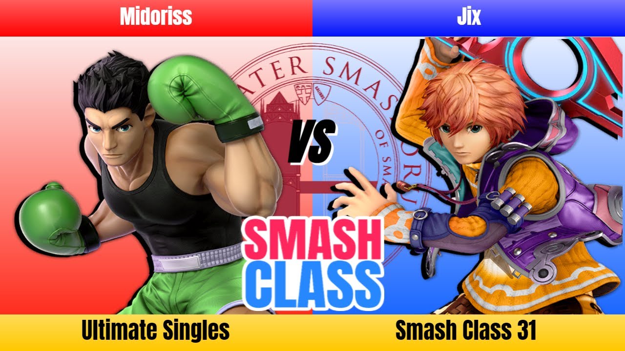 Smash Class 31 - Midoriss (Little Mac) vs Jix (Shulk) - LQF - YouTube