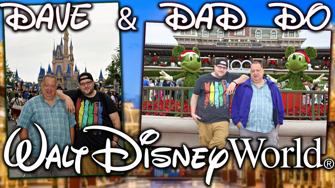 DAVE AND HIS DAD DO DISNEY! - YouTube