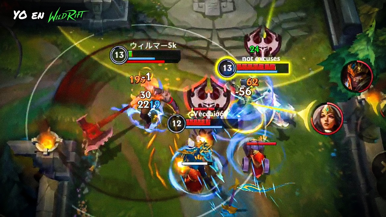 GOD-KING DARIUS AND ACADEMY DARIUS GAMEPLAY - WILD RIFT - YouTube