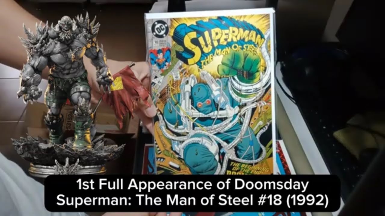 Unboxing of comics | First Appearance of Doomsday and Tim Drake ...